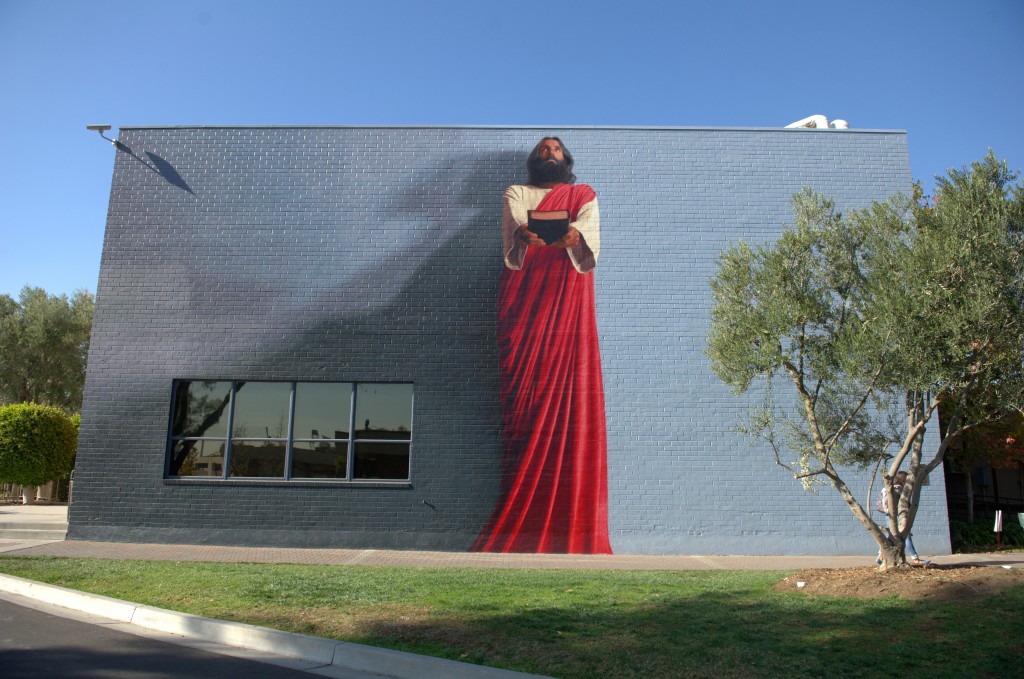 Biola's Jesus Mural: How "The Word" Dwells Among Us - The Scriptorium Daily